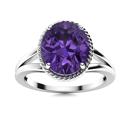 Solitaire Rings For Women | Diamondere