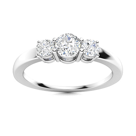 VVS Diamond Rings For Women | Rings | Diamondere (Natural & Certified)