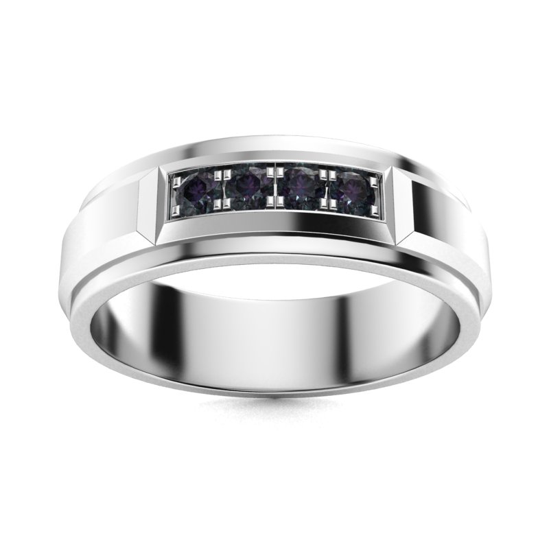 Alexandrite Rings for Men | Certified Fine Jewelry | Diamondere