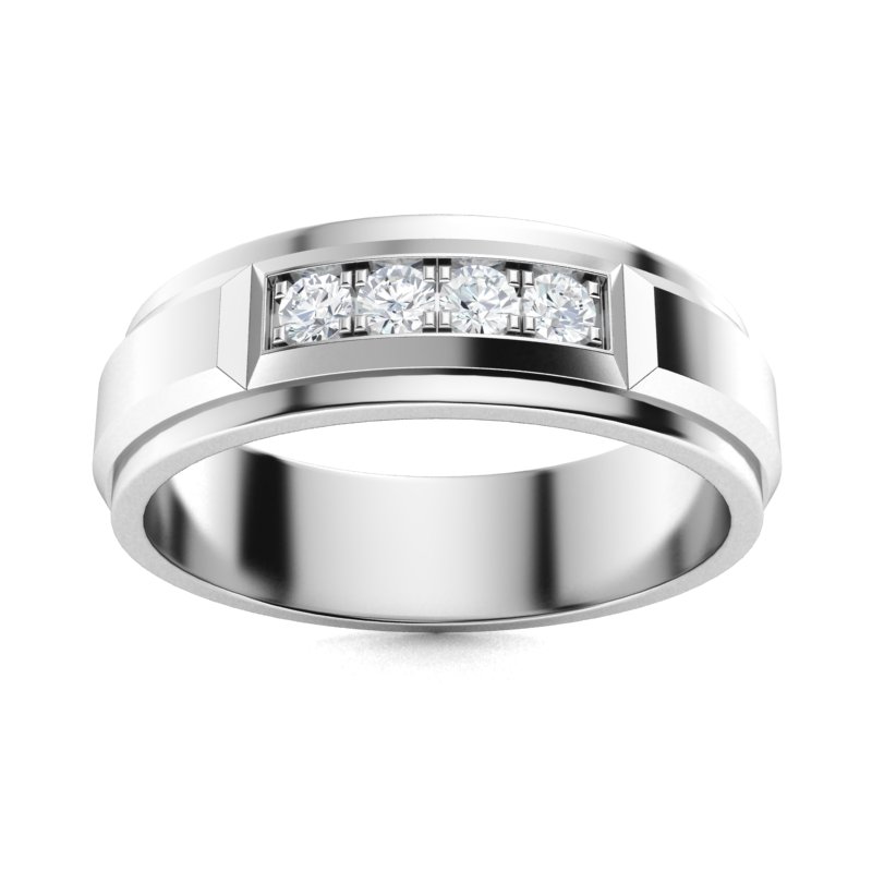 Men's Moissanite Rings | Men's Moissanite Wedding bands | Diamondere