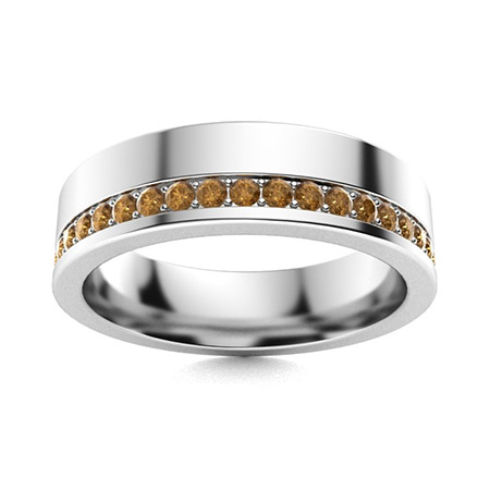 Men's Brown Diamond Wedding Bands | Men's Brown Diamond Rings | Diamondere
