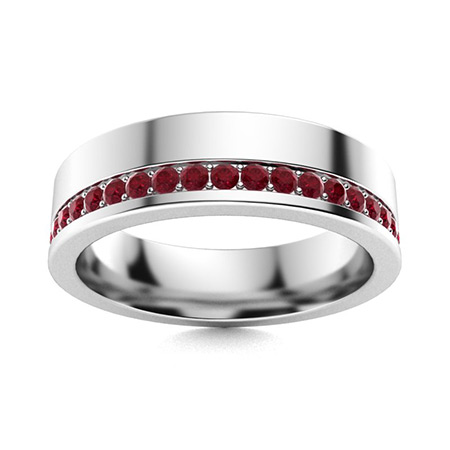 Men's Ruby Rings | Men's Ruby Wedding Bands | Diamondere