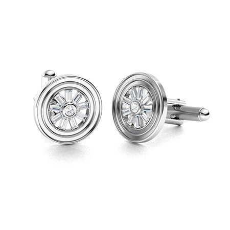 Men's VVS Diamond Cufflinks | Cufflinks | Diamondere