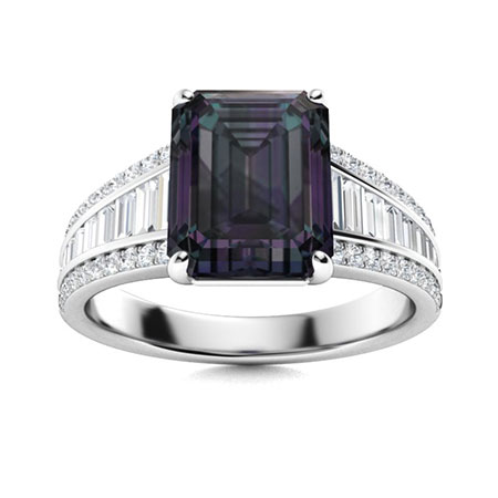 Alexandrite Rings for Women | Certified Fine Jewelry | Diamondere