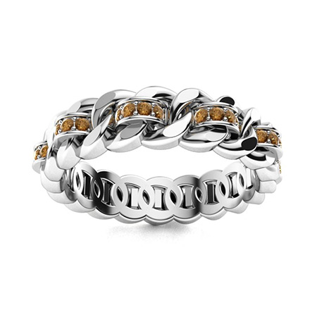 Men's Brown Diamond Wedding Bands | Men's Brown Diamond Rings ...