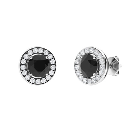 Black Diamond Earrings For Women | Earrings | Diamondere