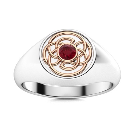 Men's Lab Created Ruby Wedding Bands | Men's Lab Created Ruby Rings ...