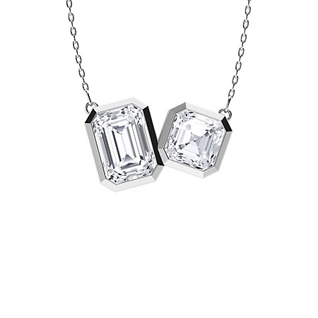 Lab Created Diamond Necklaces | Lab Created Diamond Pendants For Women ...
