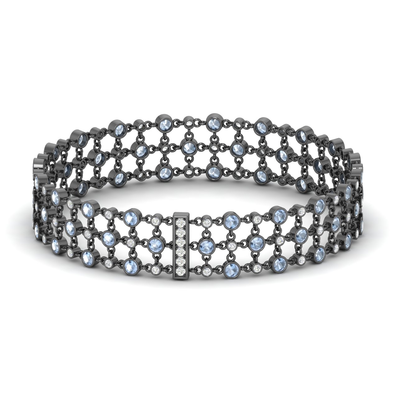 Black Gold Bracelets For Women | Diamondere