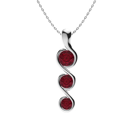 Ruby Necklaces | Ruby Pendants For Women | Pendants | Diamondere ...