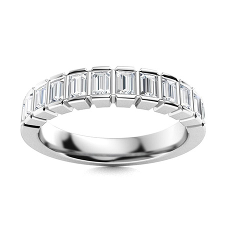 Shine Ring with Baguette VS Diamond | 0.96 carats Baguette VS Diamond ...