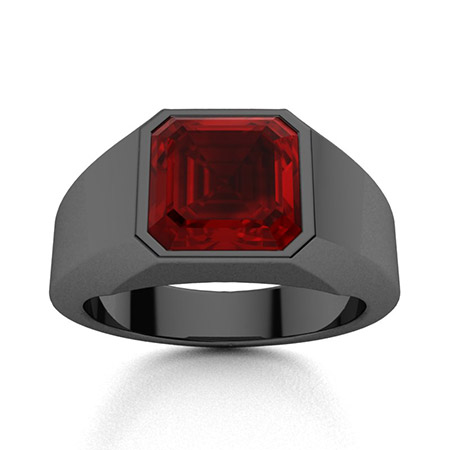 Men's Wedding Bands in Black Gold | Men's Rings in Black Gold | Diamondere