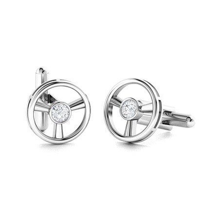 Men's VVS Diamond Cufflinks | Cufflinks | Diamondere