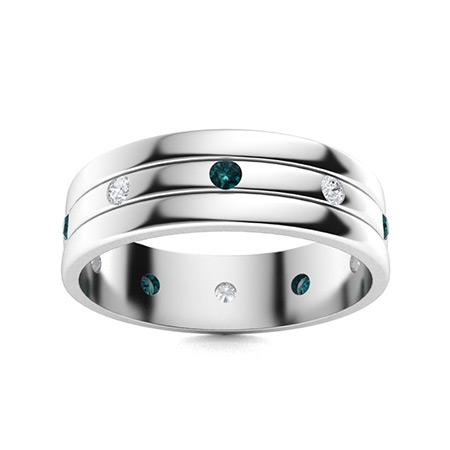 Mens Blue Diamond Men's Blue Diamond Rings | ItsHot NYC Store