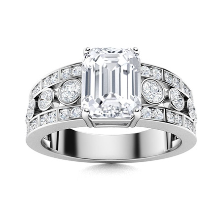VVS Diamond Rings for Women | Certified Fine Jewelry | Diamondere