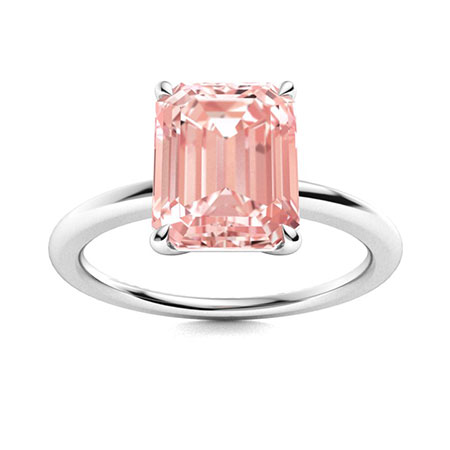 Pink Diamond Rings for Women | Lab-Created | Diamondere