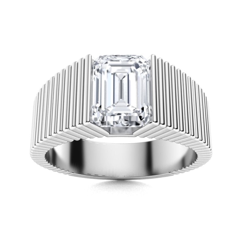 Men's Moissanite Rings | Men's Moissanite Wedding bands | Diamondere