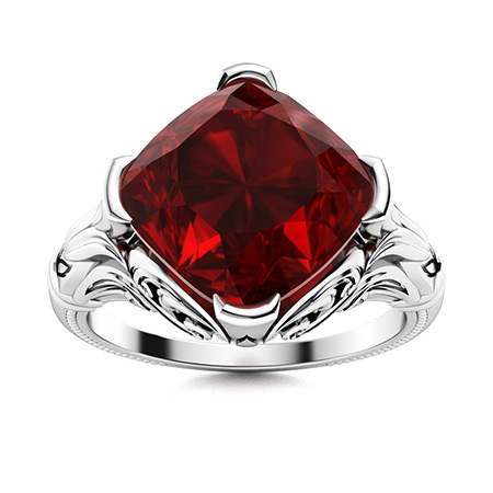 Garnet Rings for Women | Heirloom Quality Available | Diamondere