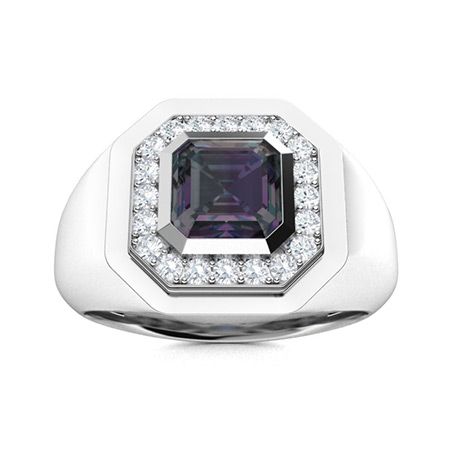Alexandrite Rings for Men | Certified Fine Jewelry | Diamondere