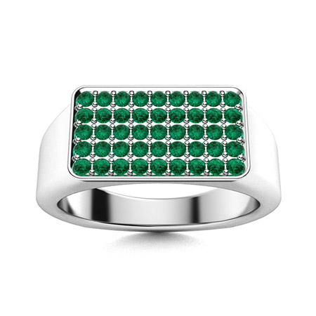 Men's Emerald Jewelry | Men's Jewelry | Diamondere (Natural & Certified)