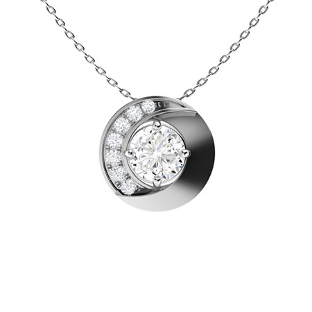 Lab Created Diamond Necklaces | Lab Created Diamond Pendants For Women ...
