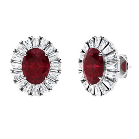 Lab Created Ruby Earrings For Women | Certified Fine Jewelry | Diamondere