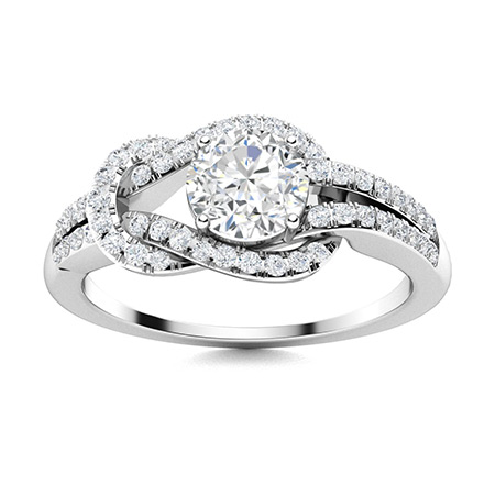 VVS Diamond Rings For Women | Rings | Diamondere (Natural & Certified)