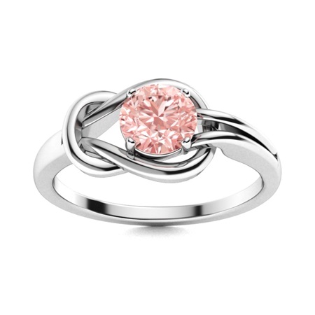 Pink Diamond Rings for Women | Lab-Created | Diamondere