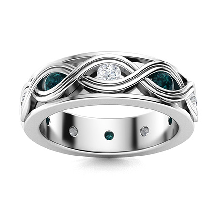 Men's Blue Diamond Jewelry | Men's Jewelry | Diamondere