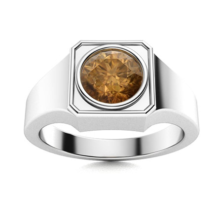 Men's Brown Diamond Wedding Bands | Men's Brown Diamond Rings | Diamondere