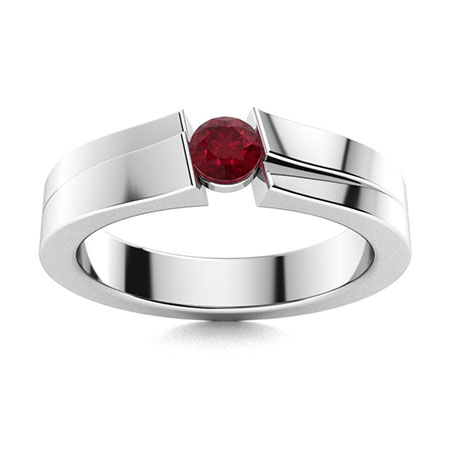 Men's Ruby Rings | Men's Ruby Wedding Bands | Diamondere