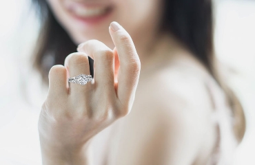 ForPatience2 Ring | Ring in 14k White Gold | Diamondere